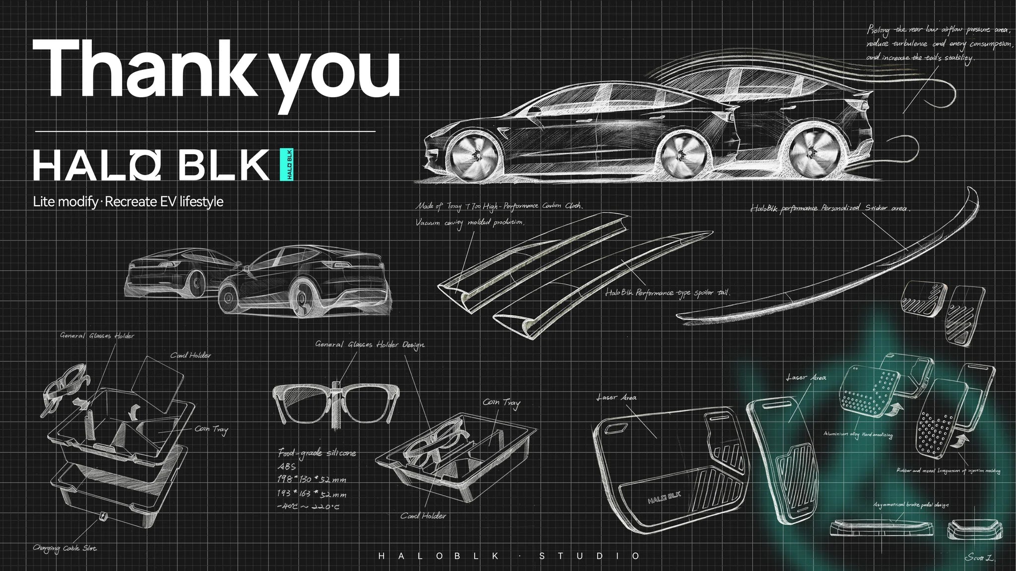 Accesorios HALOBLK – FULL ELECTRIC